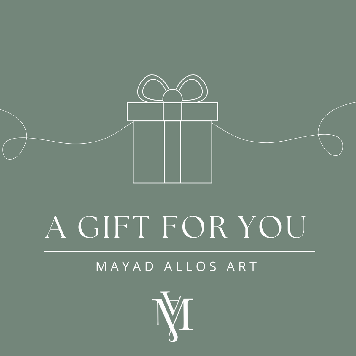 Mayad Allos Art - Gift Cards